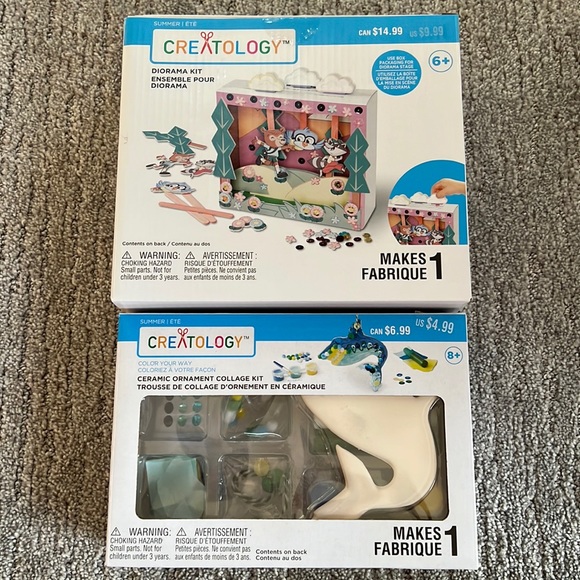 Other | Creatology Forest Creatures Diorama Kit Ceramic Shark Ornament ...